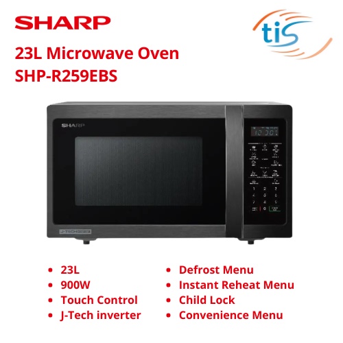 SHP-R259EBS | Sharp 23L Microwave Oven | Shopee Malaysia