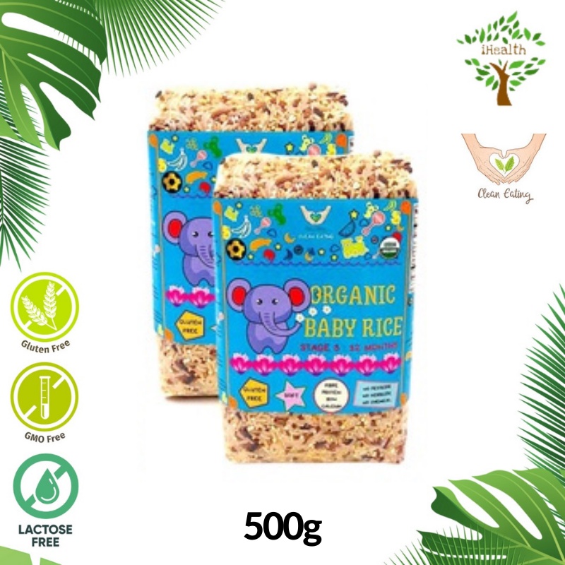 Clean Eating Organic Baby Rice (Stage 3: 12M+) *Gluten Free / Nasi Bayi ...