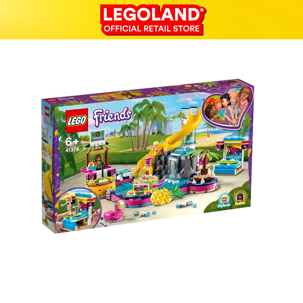 LEGO Friends Andrea’s Pool Party 41374 | Shopee Malaysia