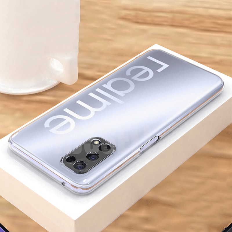 Realme 7 5G Case Transparent Silicon Soft TPU Back Cover Realme 7 Pro ...