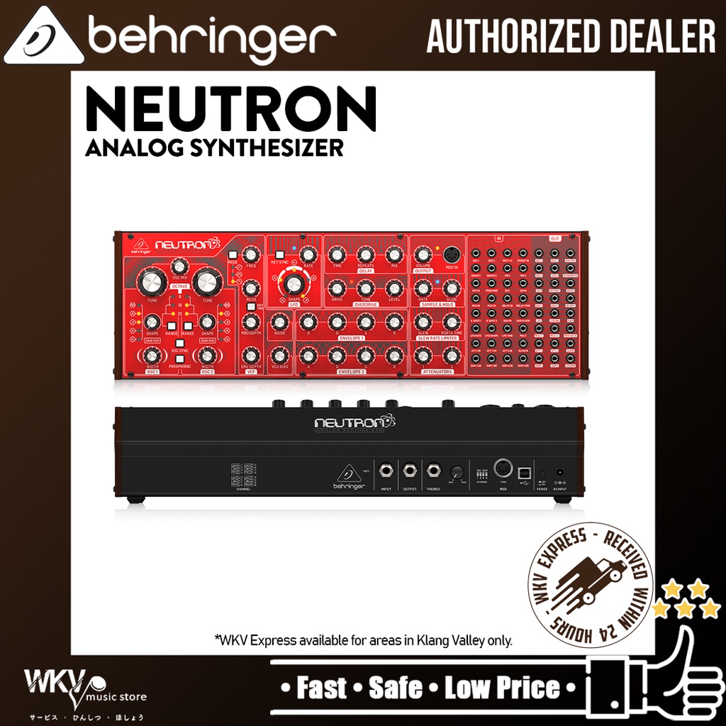 Behringer NEUTRON Semi-Modular Analog Synthesizer | Shopee Malaysia