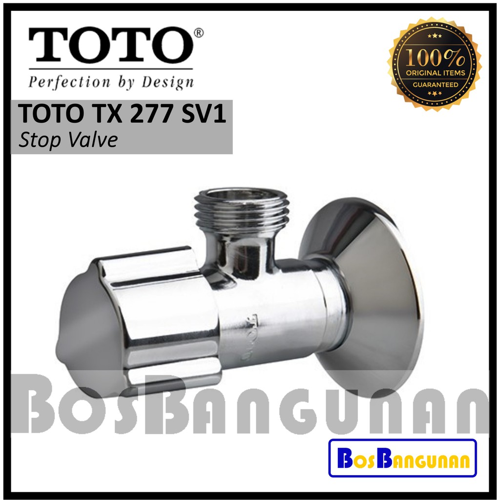 TOTO TX277SV1 Stop Valve / TOTO TX 277 SV1 Angle Valve / TOTO Toilet ...