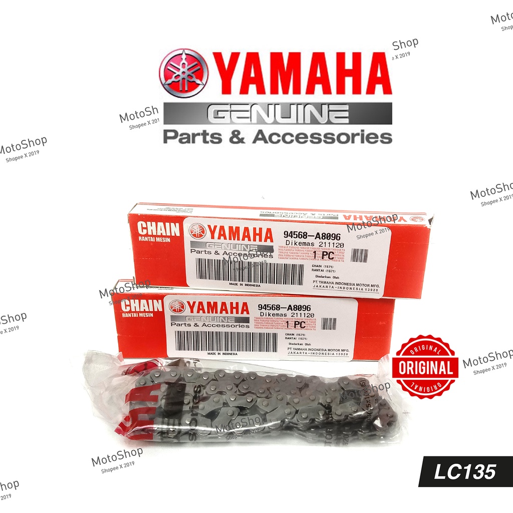 Yamaha 100% Original Timing Chain / Rantai Kecil / Silent Chain / LC135 ...