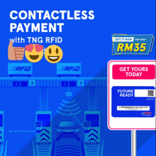 🔥🔥Touch n Go RFID TAG （TNG RFID）SELF SERVICE | Shopee Malaysia