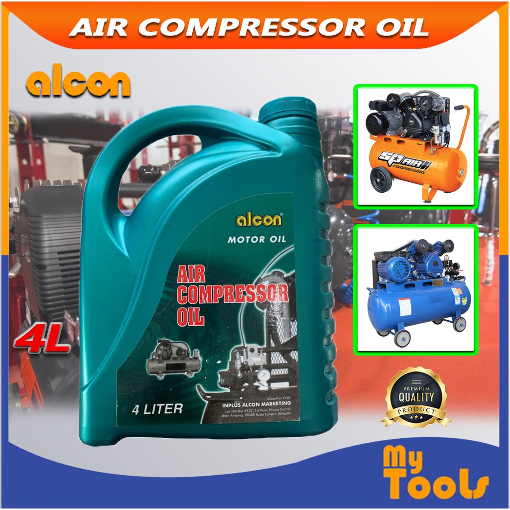 Mytools Alcon Professional Air Compressor Oil Lubricant Oil 4Litre ...