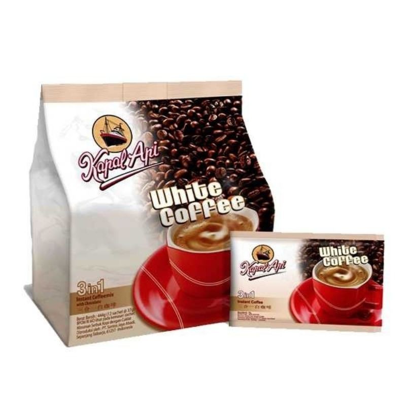 Kapal Api 3in1 White Coffee (15's x 37g) | Shopee Malaysia