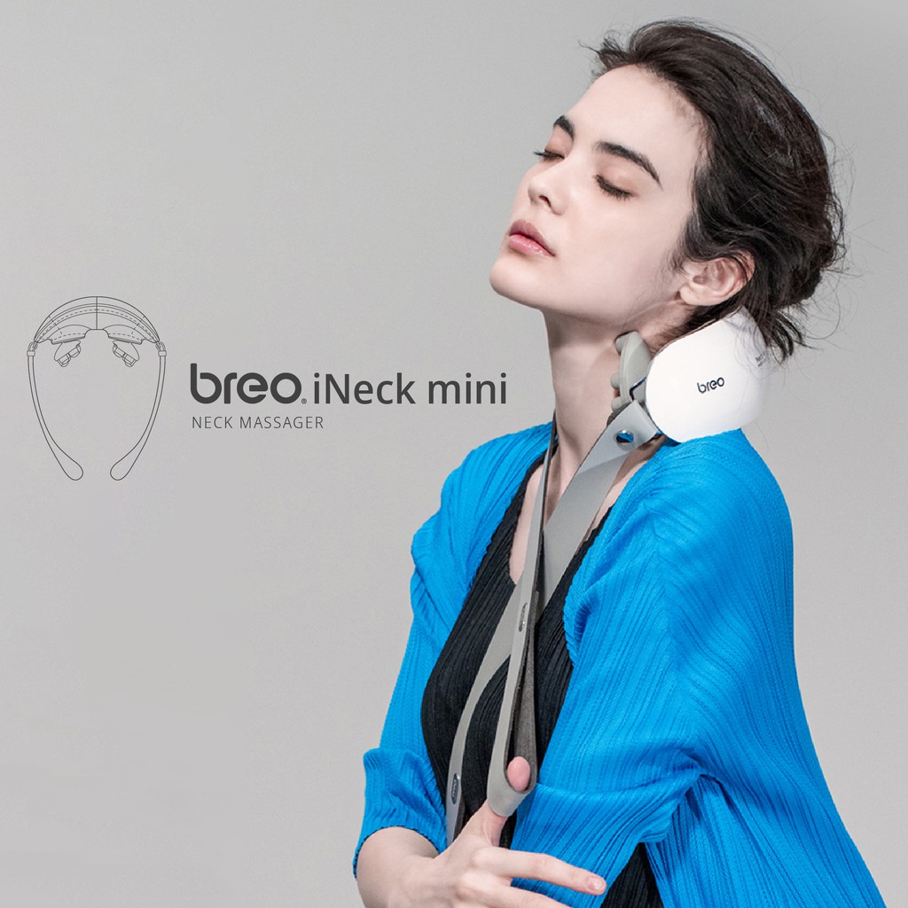 Breo iNeck Mini Neck Massager Warm Compress Deep Kneading Neck Relief ...