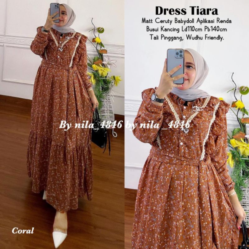 Tiara Dress (Ank) | Shopee Malaysia