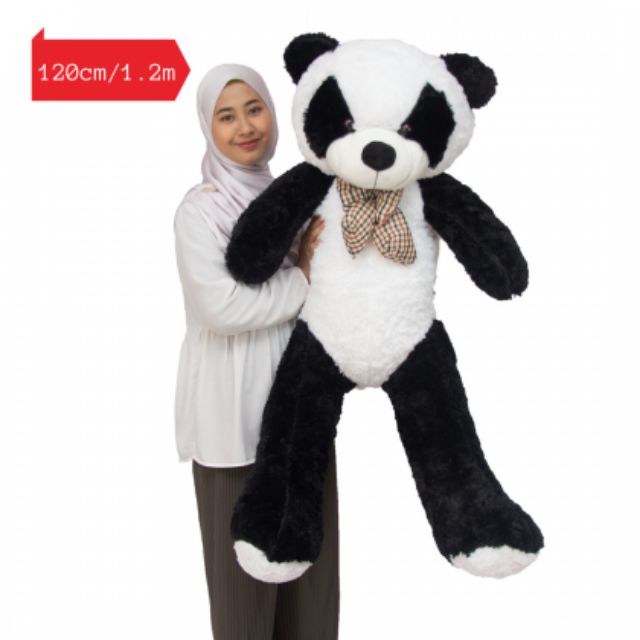 Teddy Bear Besar /panda Design 120 cm/1.2m | Shopee Malaysia