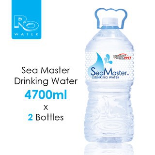 SEAMASTER (2 CTNs = 4.7L x 4) DRINKING WATER REVERSE OSMOSIS RO ...