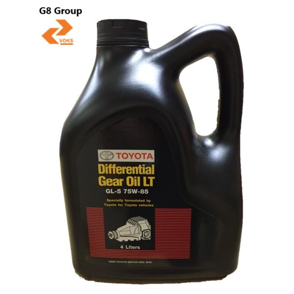 Toyota Differential Gear Oil GL-5 ( 4Litres ) 75W85 (DGLT575W854L) | Shopee Malaysia