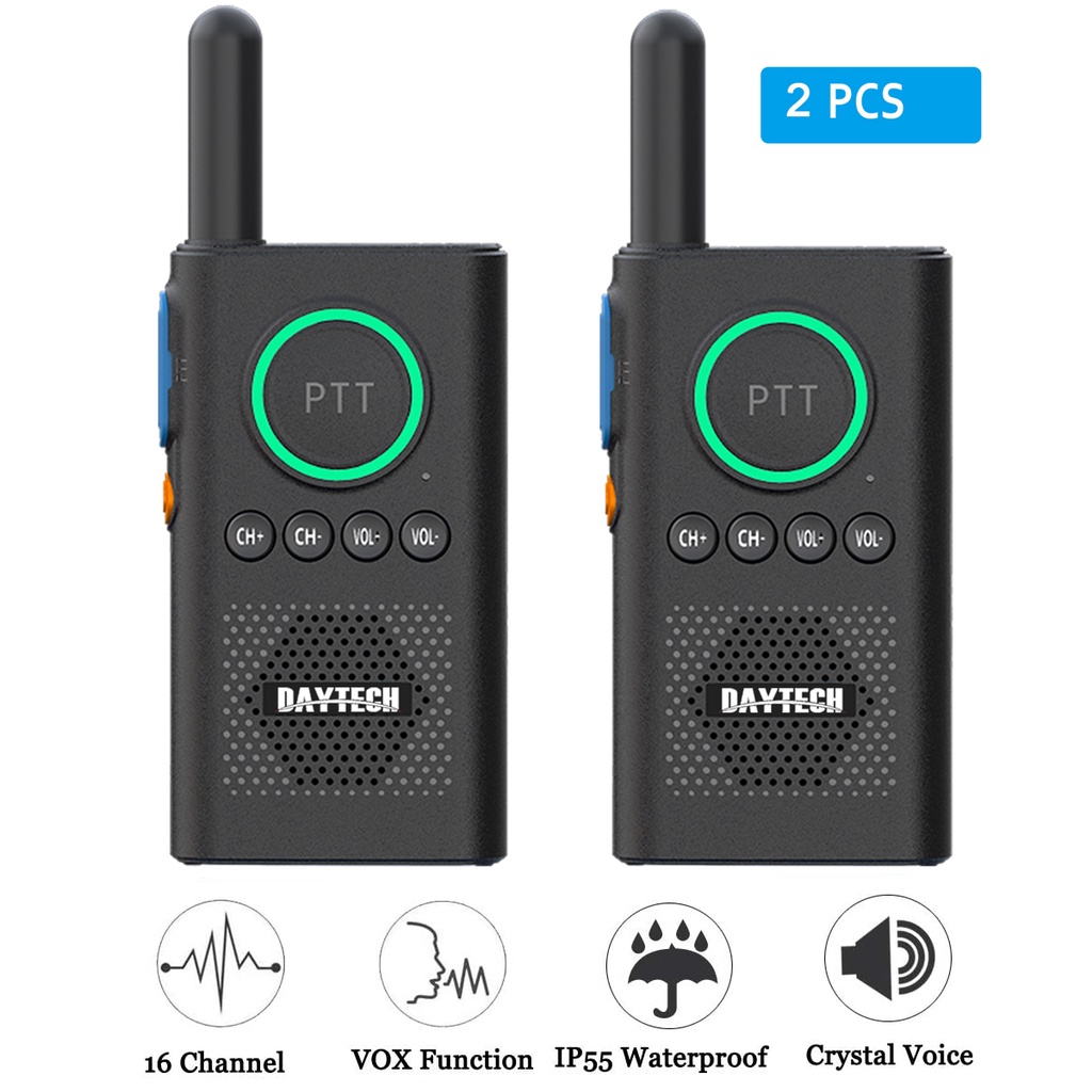 Daytech Walkie Talkie Wireless Intercom System for Elderly/Kids Home Intercom System Room to ...