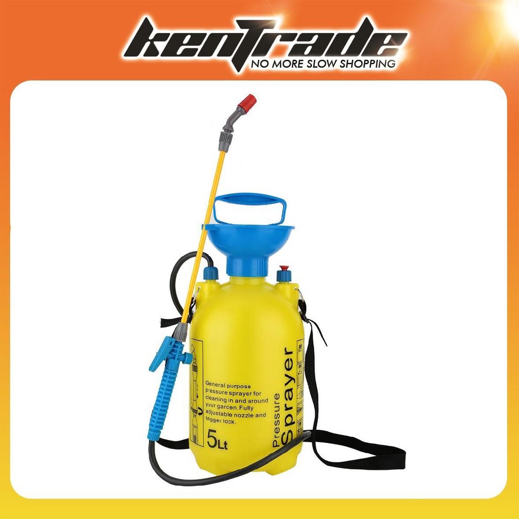 5 Liters Pressure Sprayer Pump General Purpose High Pressure Spray ...