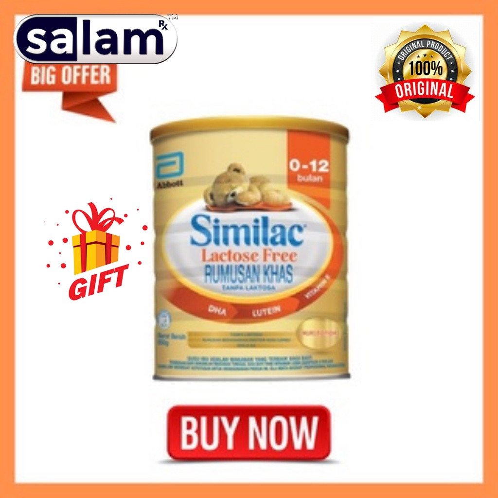 [WITH FREE GIFT!!]SIMILAC LACTOSE FREE INFANT FORMULA RUMUSAN KHAS ...