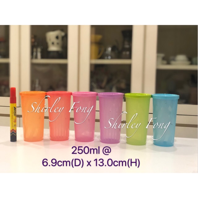 Tupperware Mini Tumbler 250ml (6pcs) | Shopee Malaysia