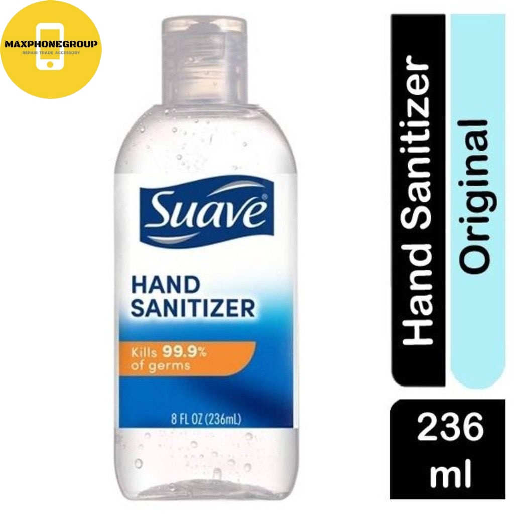 Original Suave Hand Sanitizer Can Kills 99.9% Of Germs With 75% Alcohol ...