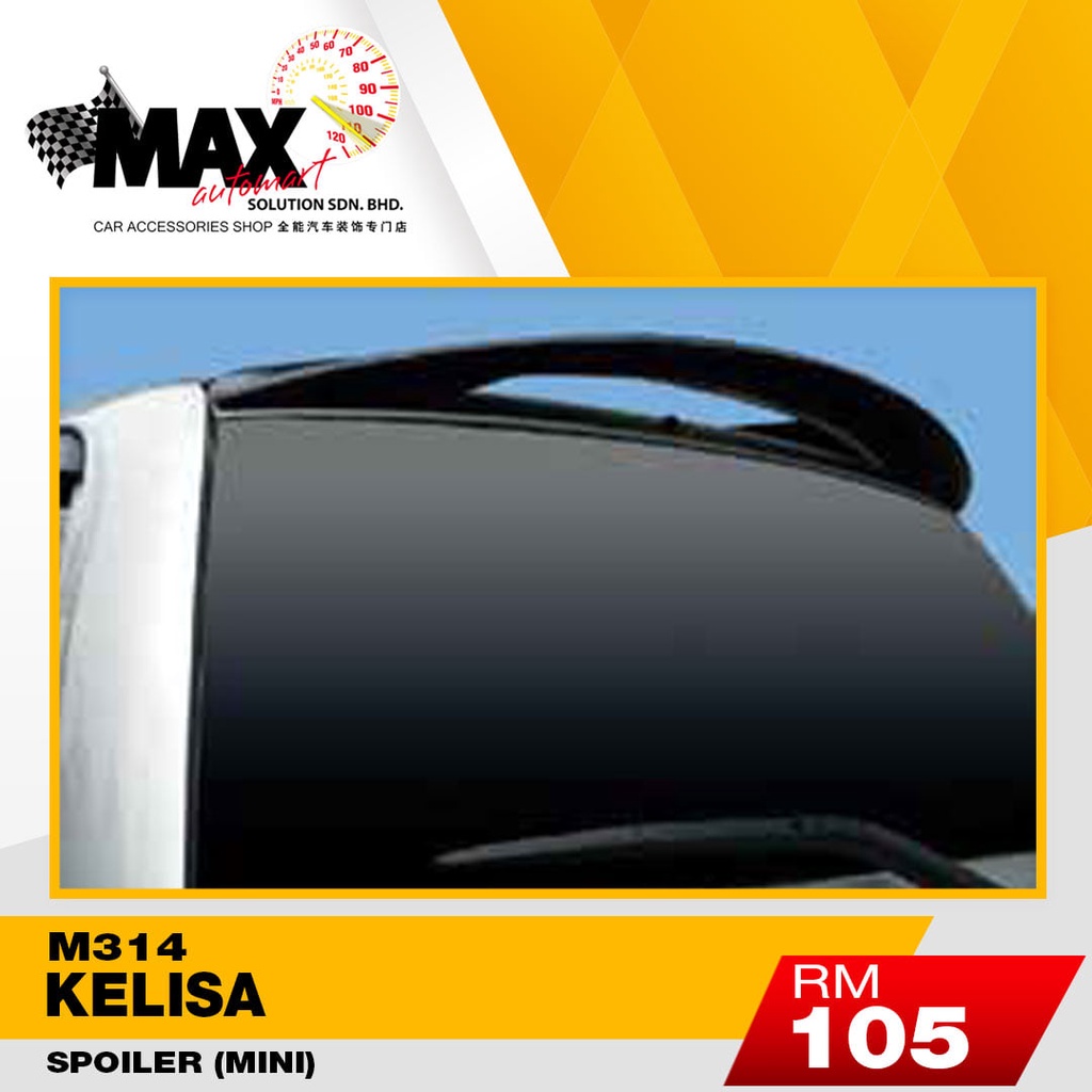 PERODUA KELISA M314 MINI SPOILER | Shopee Malaysia
