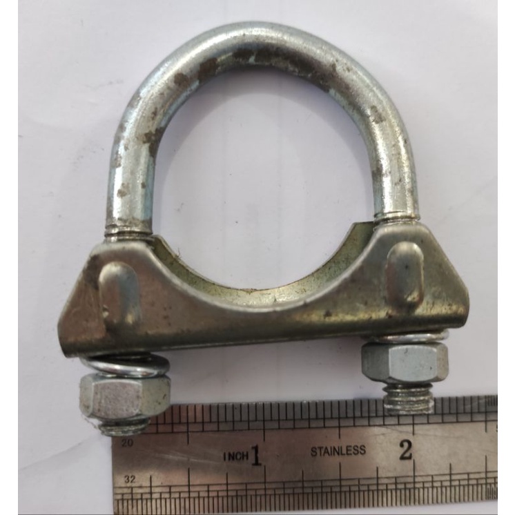 HEAVY DUTY muffler Exhaust Clip U Screw bolt clamp 1-3/8" (35MM ...