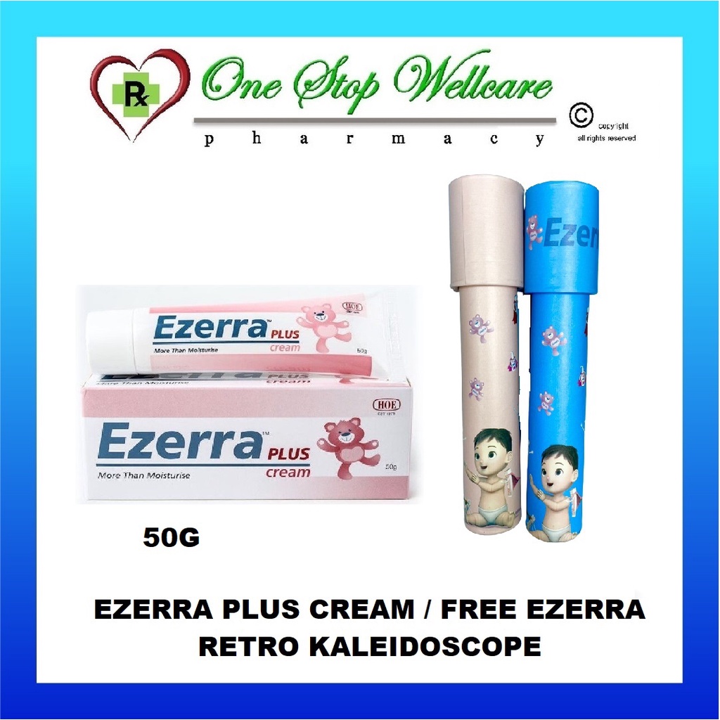 EZERRA PLUS CREAM 50G / FOC RETRO KALEIDOSCOPE / 25G | Shopee Malaysia