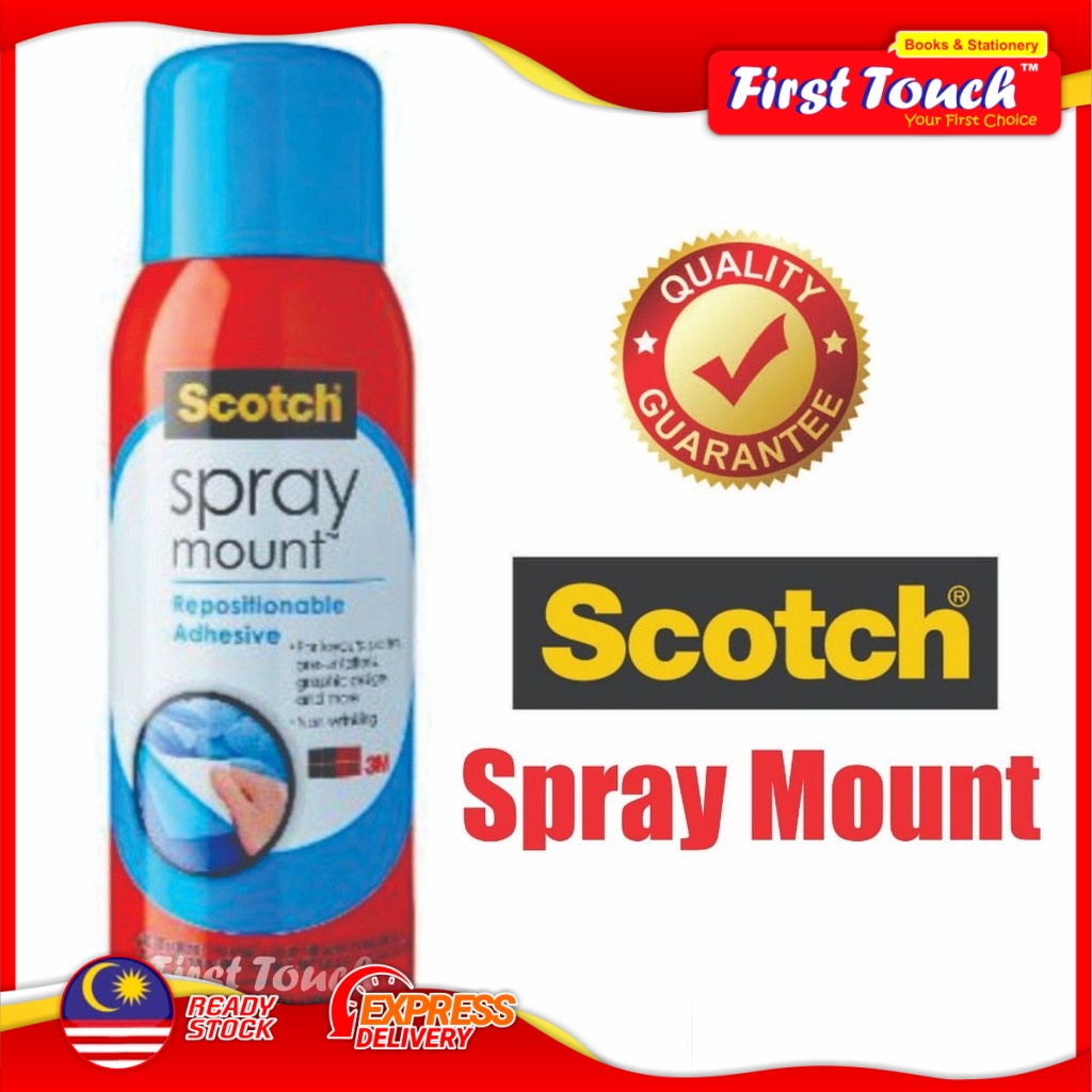 3M SCOTCH Spray Mount Repositionable Adhesive 6065 (290g / 10.25oz ...