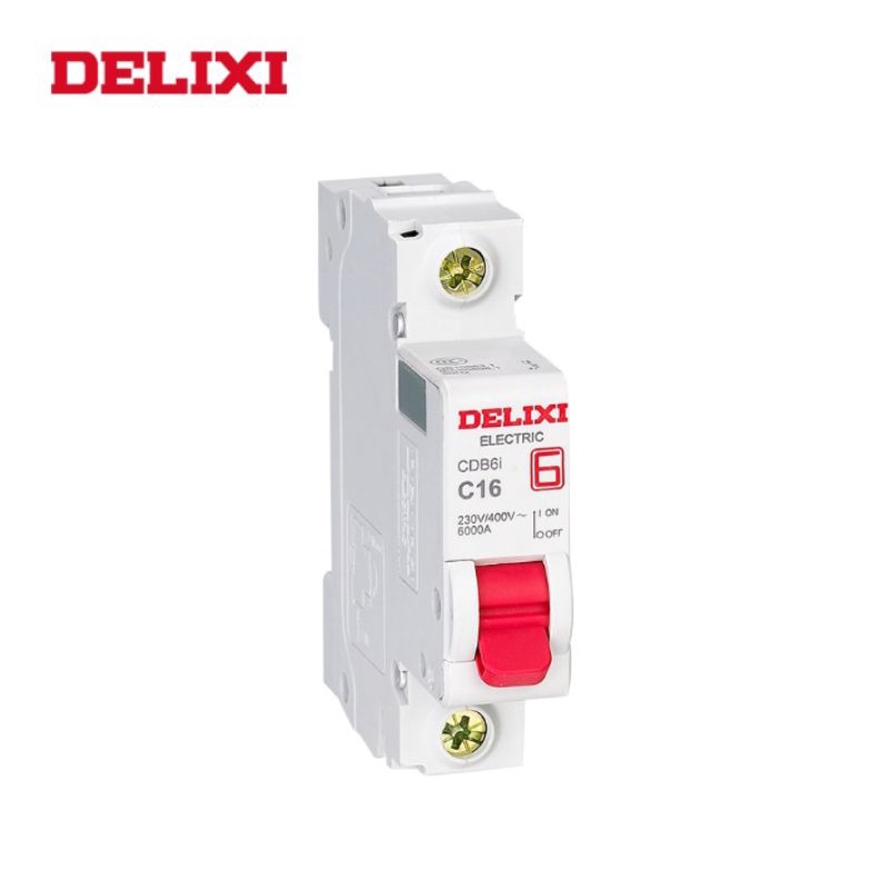 100% GENIUNE DELIXI® MCB Circuit Breaker 1 Pole 10A 16A 20A | Shopee Malaysia