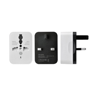 EU / UK / US to Universal Plug Adapter with 2 USB Outlet USB Wall ...