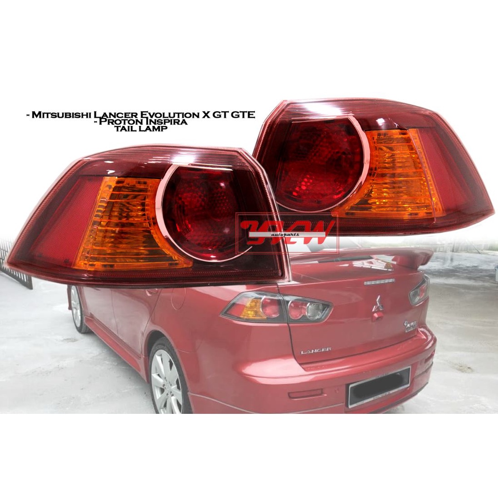 Mitsubishi Lancer Evolution X GT GTE/Proton Inspira Tail Lamp 2007-2017 ...