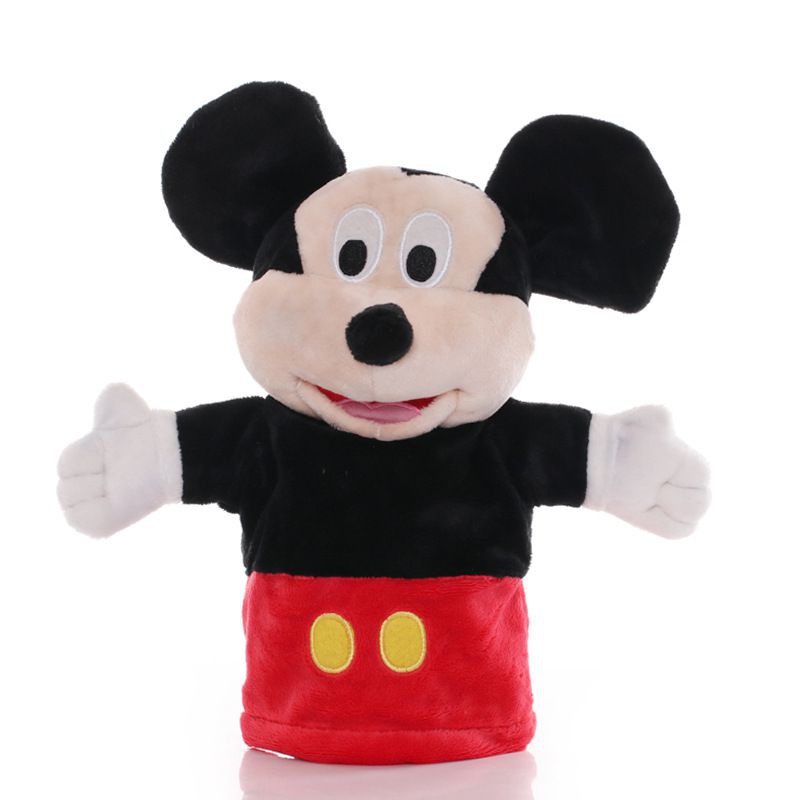 Hychumey 25cm Animal Hand Puppet Cartoon Plush Toys Educational Pretend ...