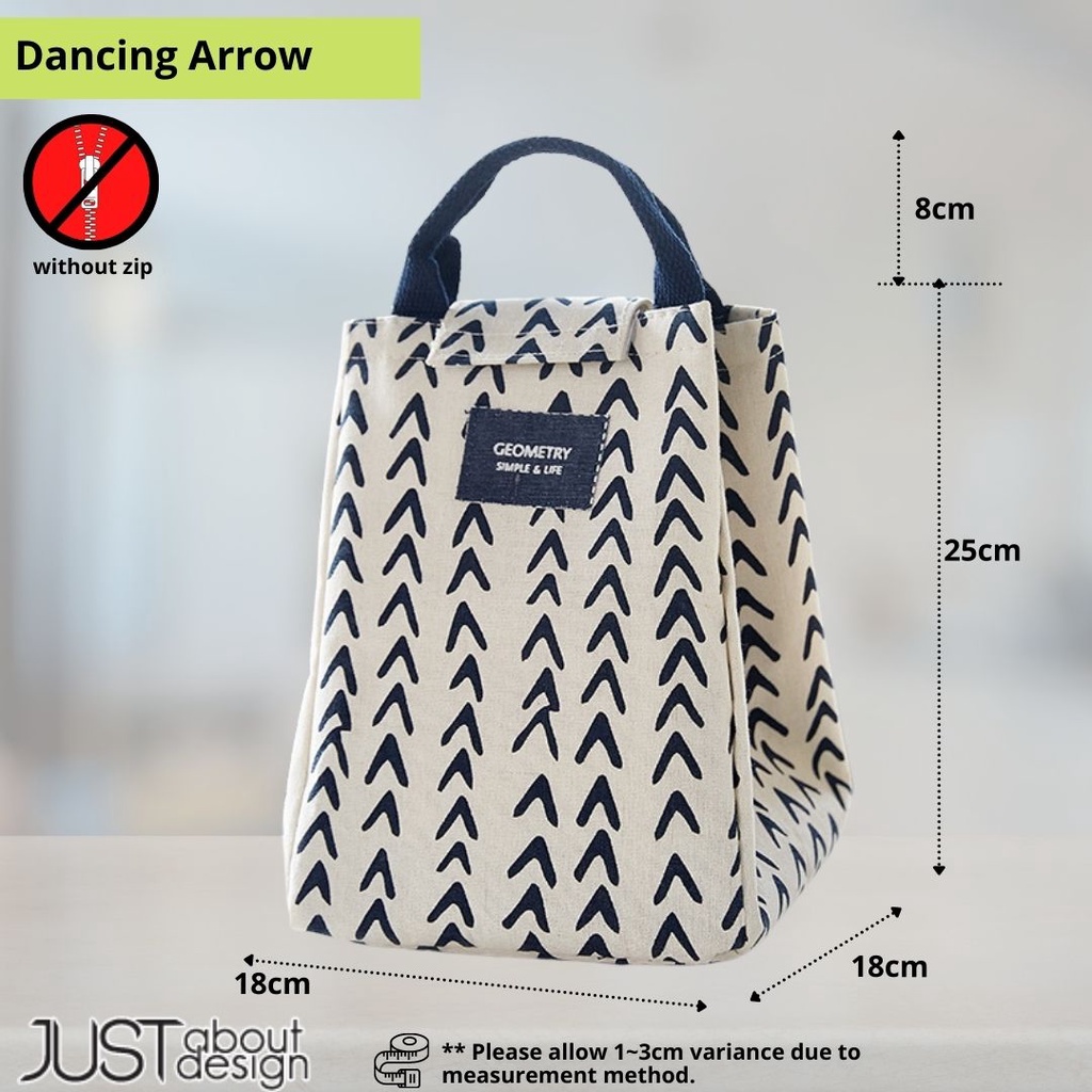 Lunch Box Bag Beg Bekal Makanan Kerja Lunch Bag Aestheticl Insulated ...