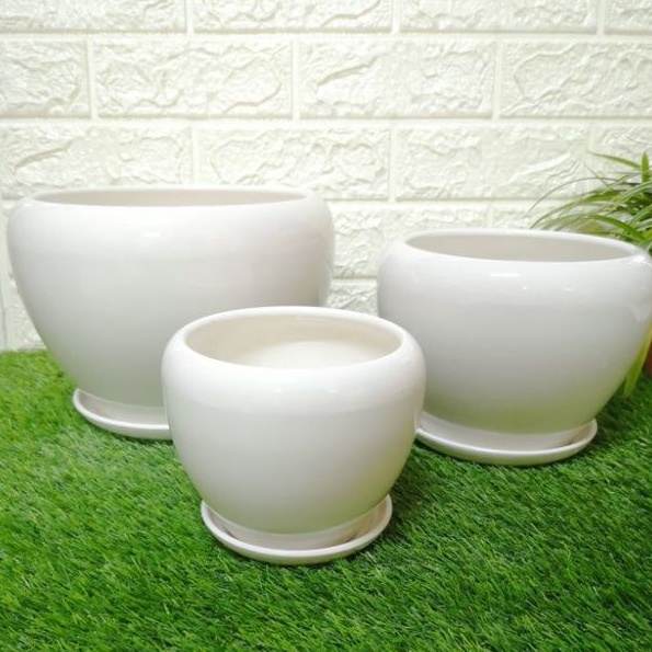 Ceramic Flower Pot 🇲🇾 Pasu Seramik / Apple Pot Flower Vase / Pasu Bunga ...