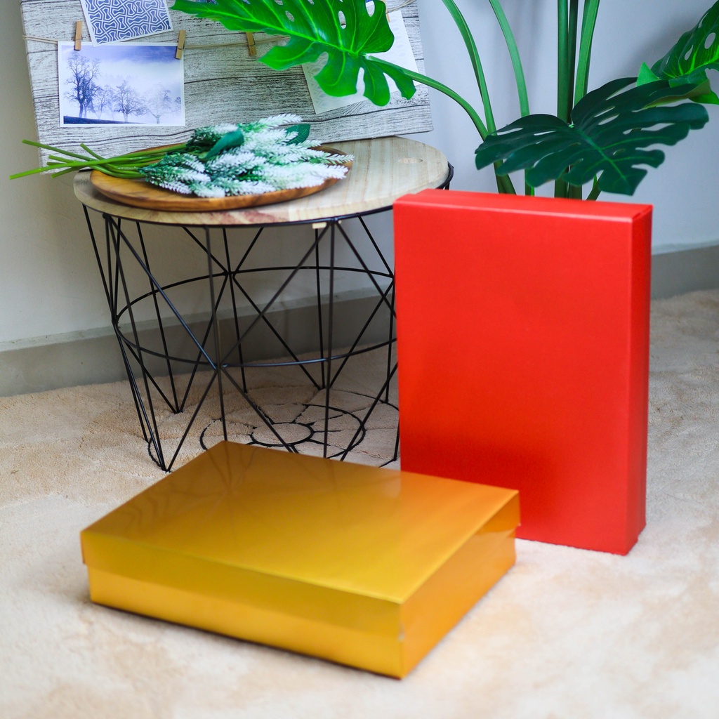 Rectangle Gift Box Boxes Birthday Present Box Storage Kotak Baju Kurung ...