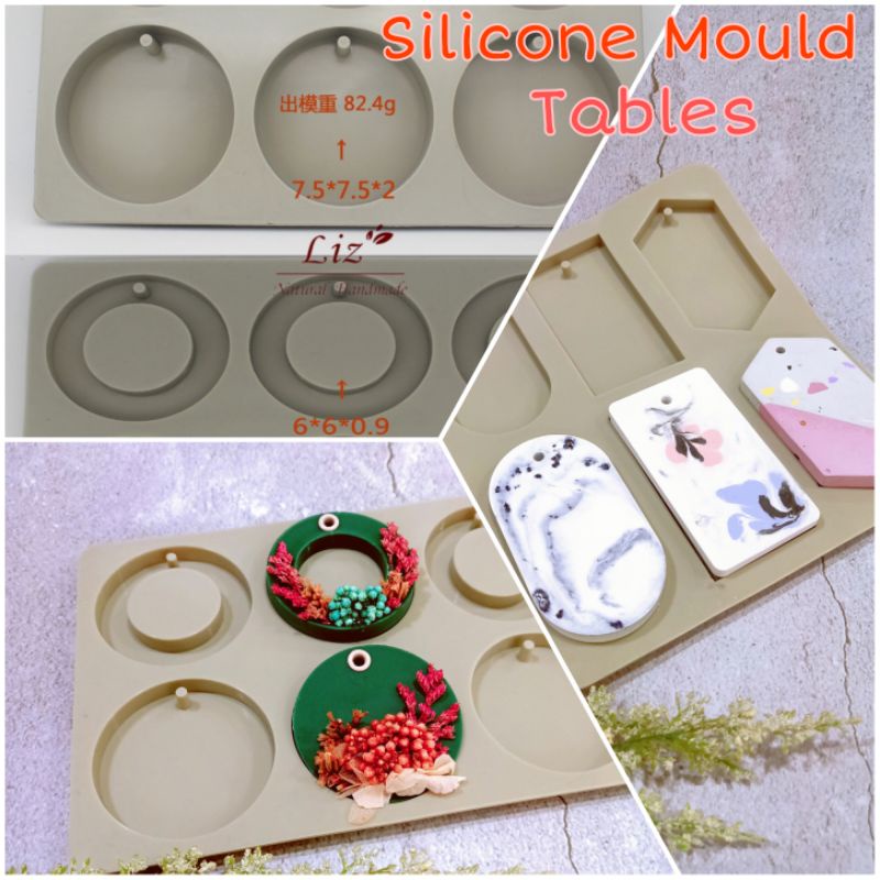 Tablet Silicone Mould - Wax tablet/ Aroma Stone/ Resin /Soap | Shopee ...