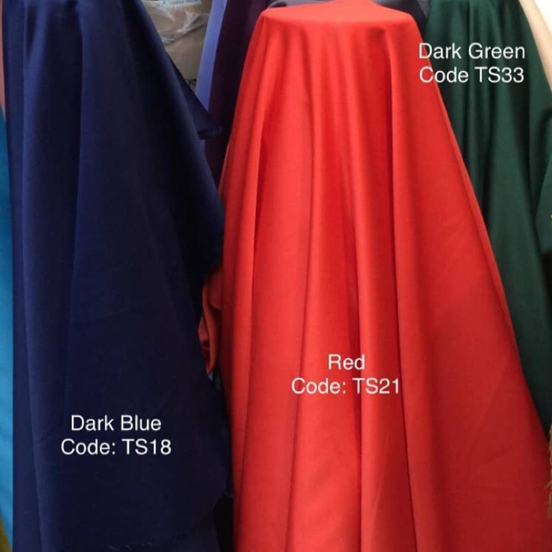 ️ KAIN LANGSIR Mat Satin / Matt Satin / Matte Satin * bidang 60inci ...