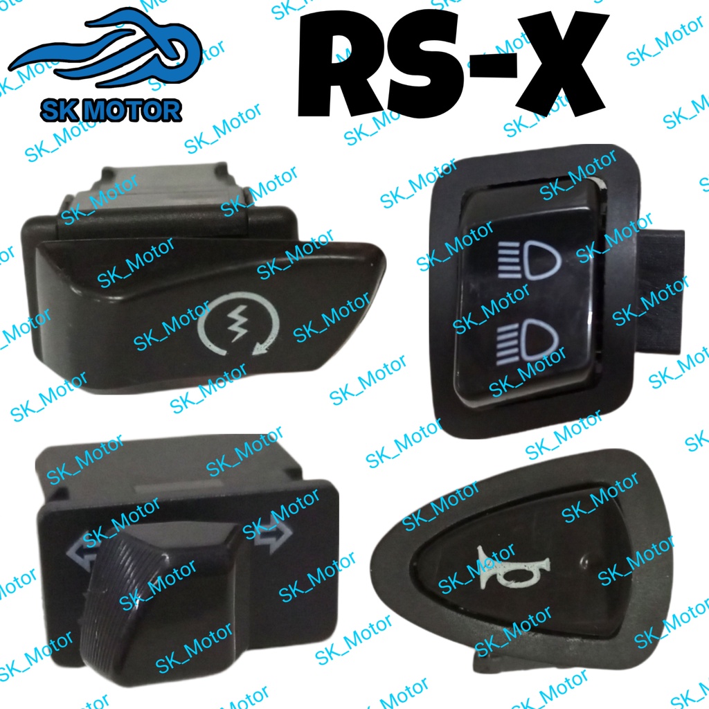 Honda Honda RS-X RSX 150 Button Starter Horn Hi Low Signal Cover Switch ...