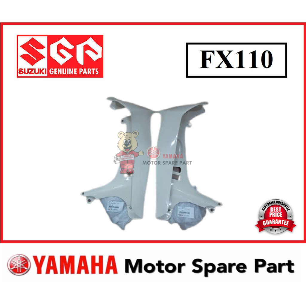 SUZUKI FX110 LEGSHIELD 0 LEG SHIELD KEPAK SAYAP FRONT COVER KEPOK FX110 FX-110 FX 110 SUZUKI ...