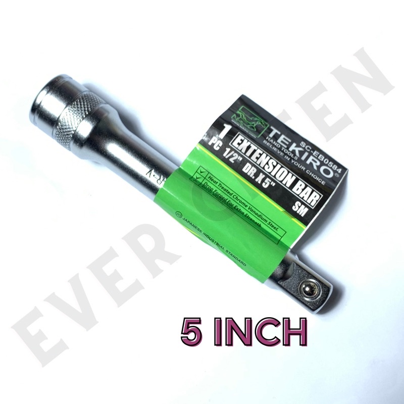 Extension Bar Tekiro 5" Socket Wrench Connection Adapter 5 inch 1/2 ...