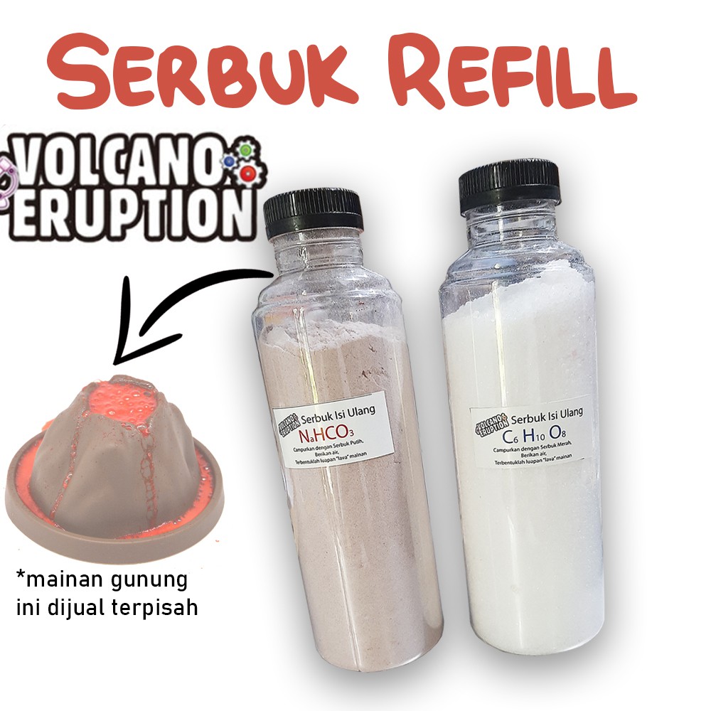 Refill Powder For Volcano Eruption Toys, Eruption Mountain Experiments ...
