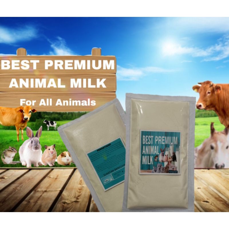 1kg Milk Powder For Pet And Animal Susu Haiwan kucing Susu kambing ...