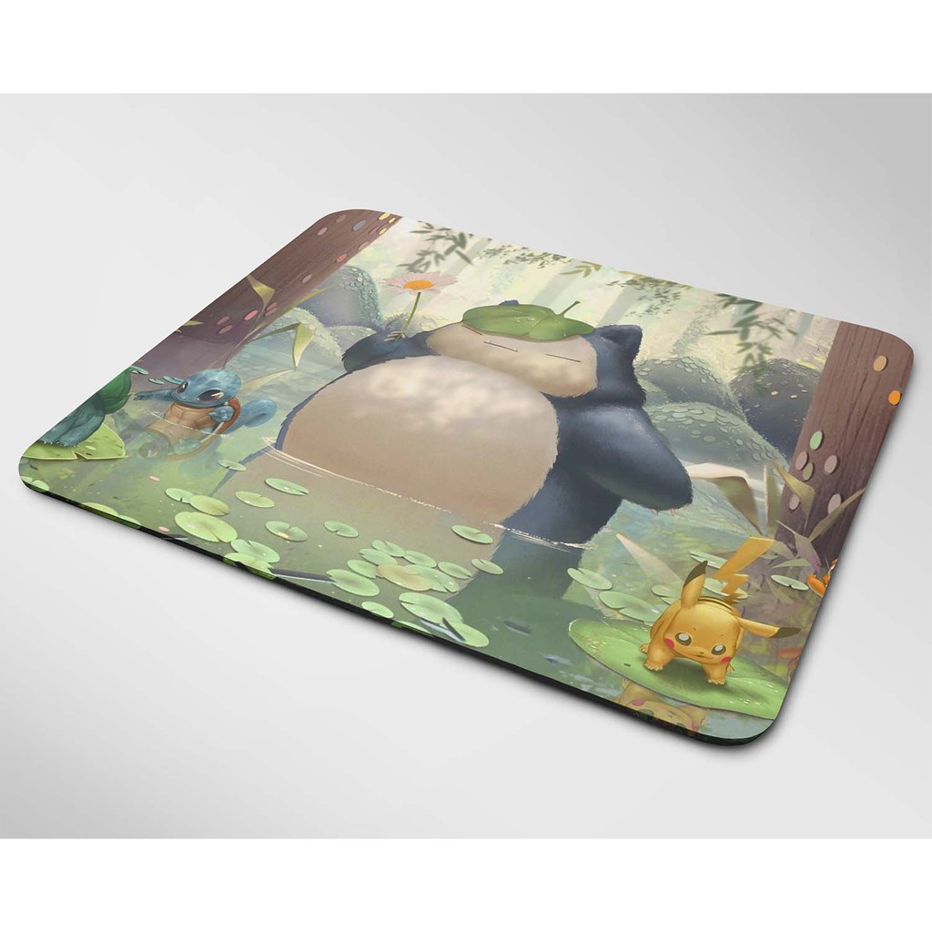Large mouse pad, mouse pad, Snorlax model mouse pad (Multiple sizes ...