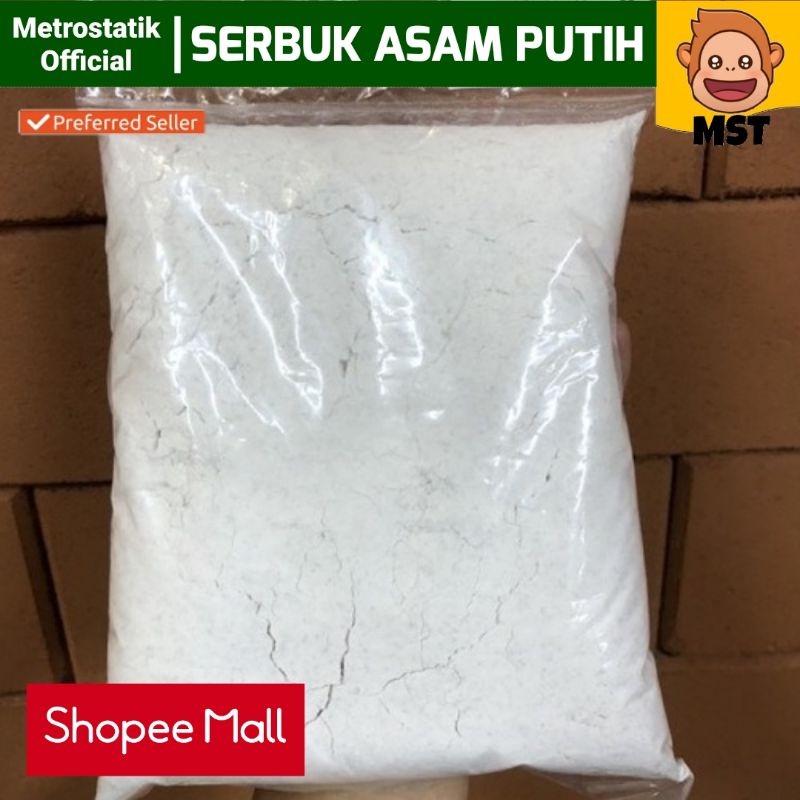 Serbuk ASAM BOI Putih Ketagih | Base Kulit Limau & Asam ( 300g / 500g ...