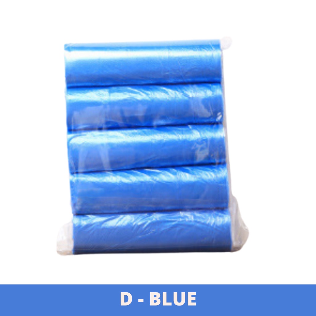 TIGA 5 rolls Garbage Bag Rubbish Plastic Bag Cleaning Trash Bags ...