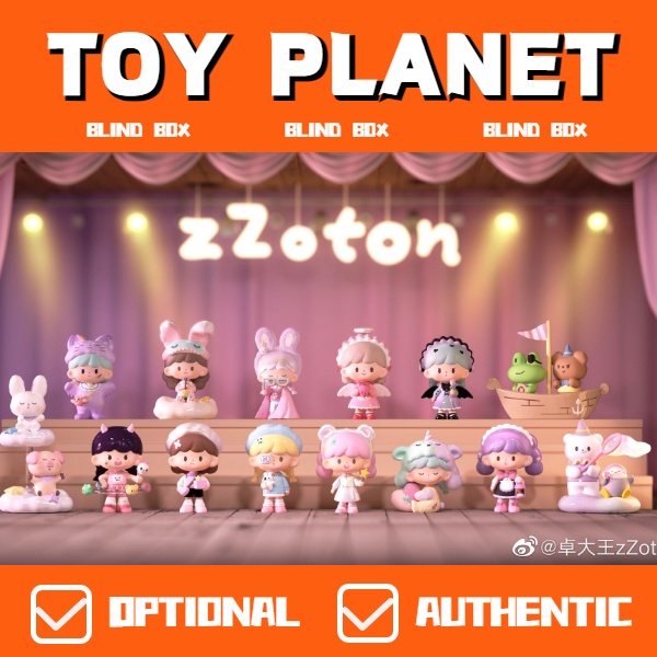[TOY PLANET] POP MART Popmart ART TOY zZOTON dreamy stage series ...