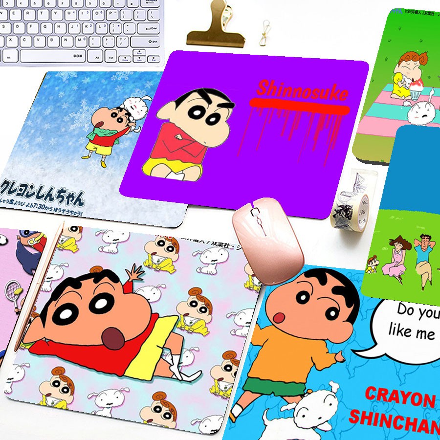 Gaming Mouse Pad Crayon Shin Chan Game Anti-slip Pad LoL Gamer Mousepad ...