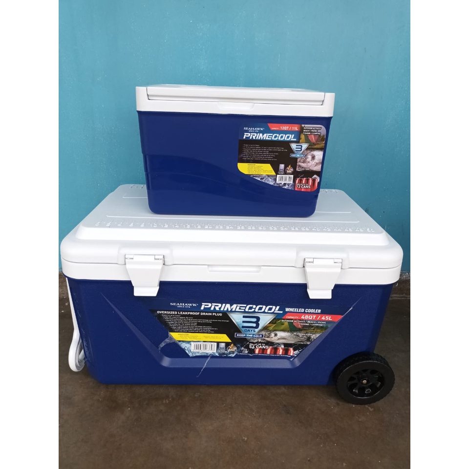 SEAHAWK PRIMECOOL 3-IN-1 / 2-IN-1 FISHING BOX | Shopee Malaysia