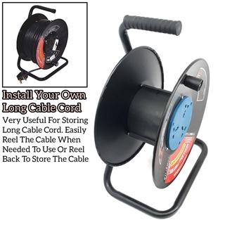 Heavy Duty 3 Core Wire Cable Reel For Home And Industrial Usage ...