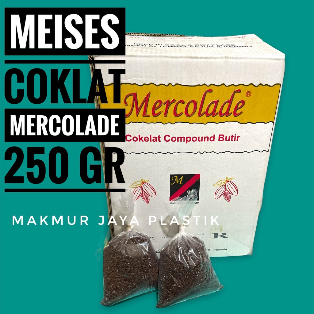 Meises MERCOLADE CHOCOLATE COMPOUND GRAINS 250 GR | Shopee Malaysia