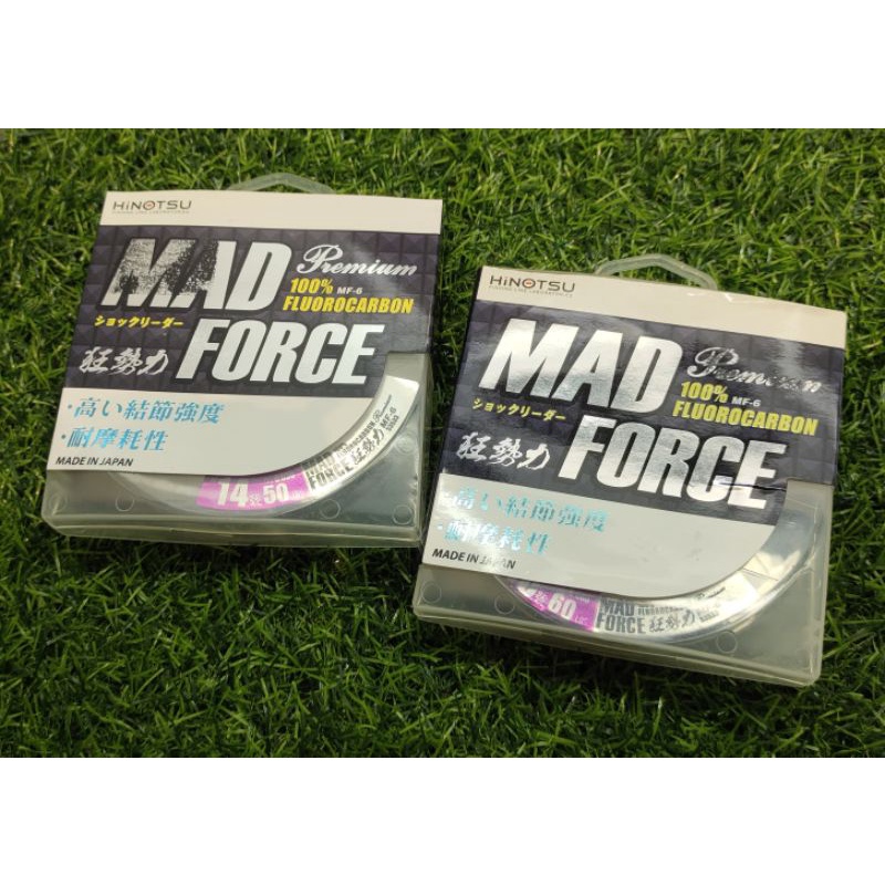 HINOTSU MAD FORCE Premium 100% Fluorocarbon Leader | Shopee Malaysia