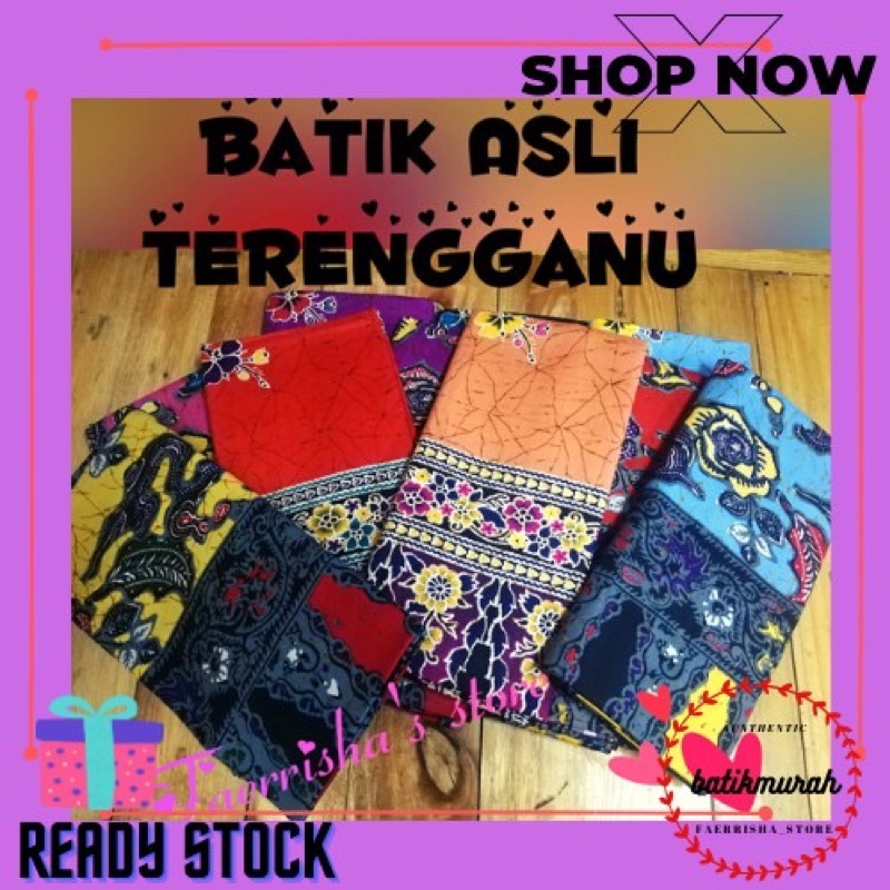 Batik Asli Terengganu Original Batik Terengganu Asli Ada Cop No siri ...