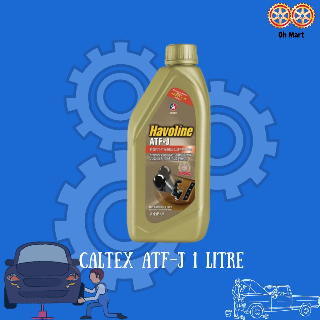 CALTEX Havoline ATF-J Automatic Transmission Fluid (1L) | Shopee Malaysia