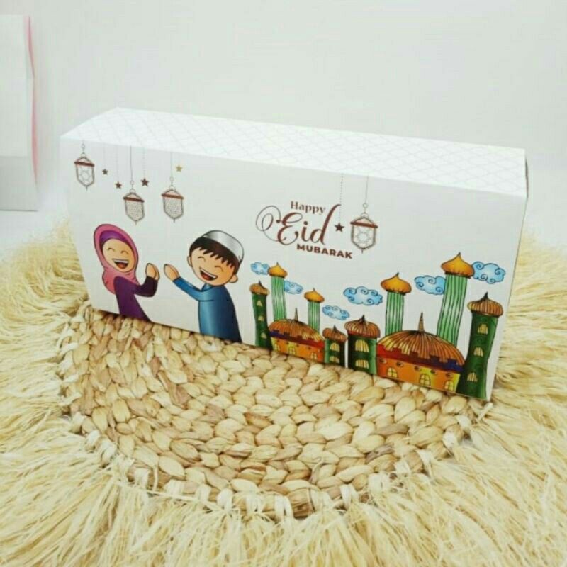 Cake Jar Box - Eid Cake Packaging - Eid Hampers Fitri - Cake Box - Gift ...
